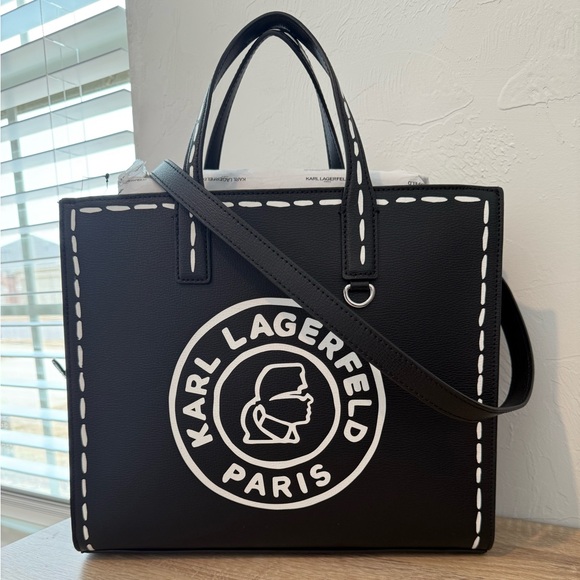 Karl Lagerfeld | Bags | New Karl Lagerfeld Paris Nouveau Tote ...